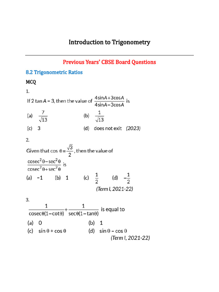 Trigonometry | PDF