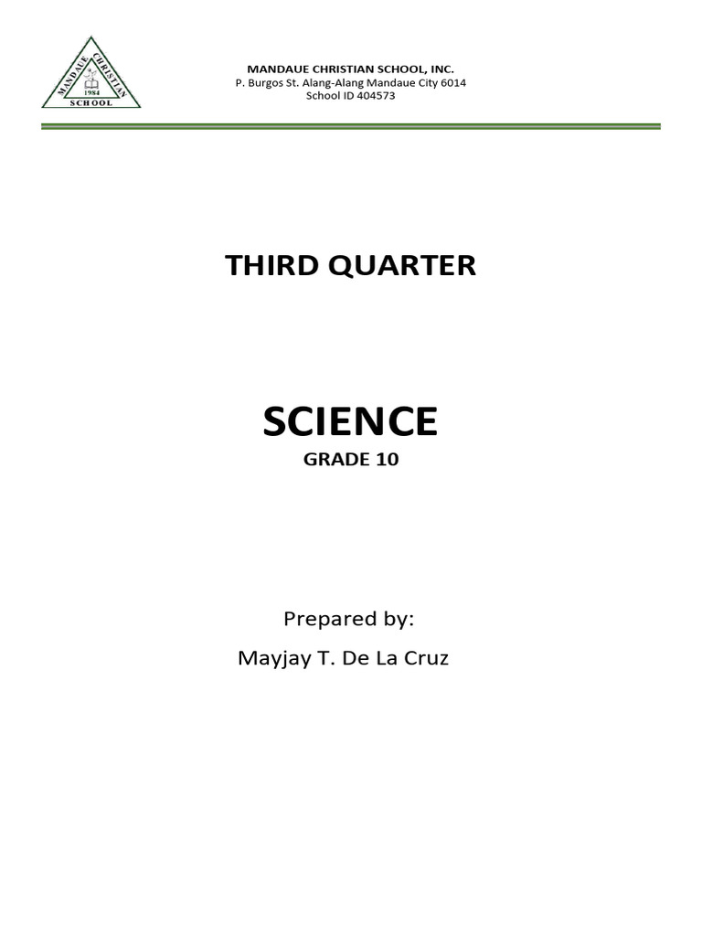 3rd Quarter Module | PDF