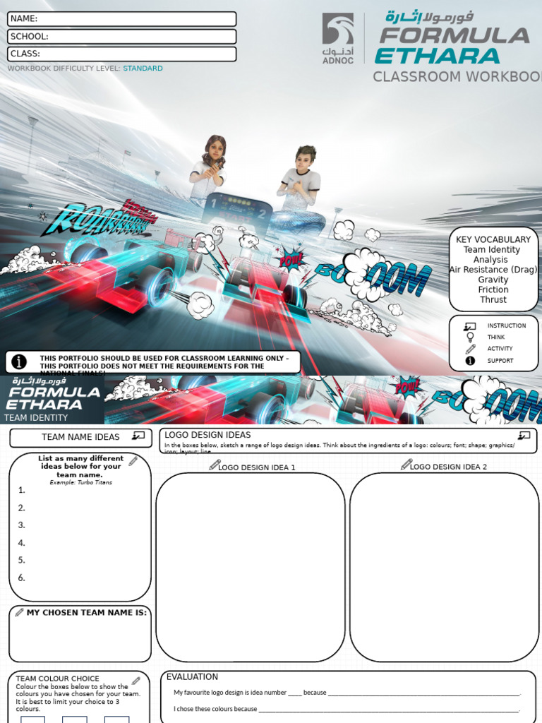 2024-25 Formula Ethara Workbook - Standard Level | PDF