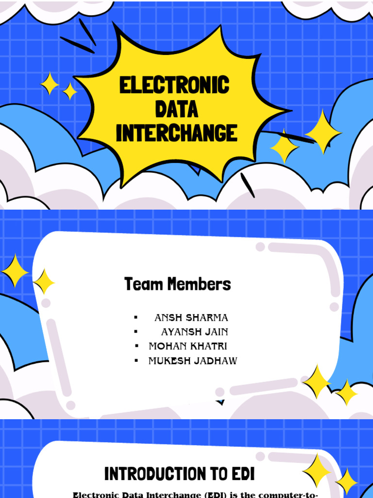 Electronic Data Interchange | PDF