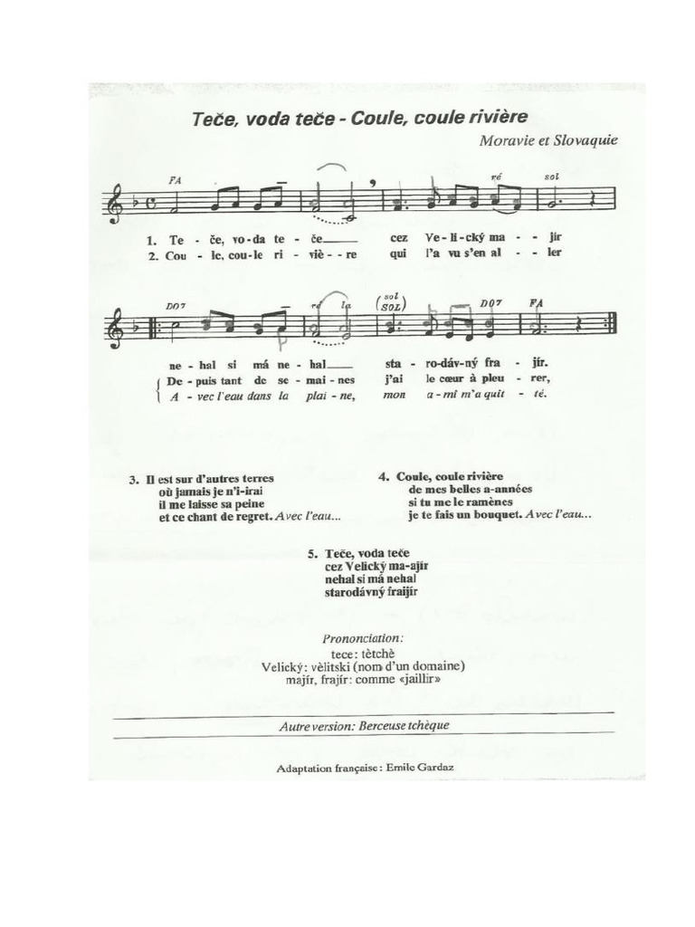 Tece Voda Tece 2 Tcheque | PDF