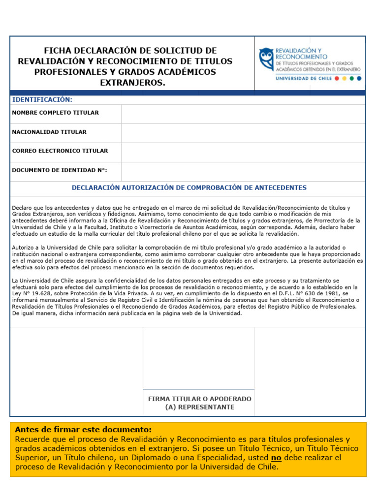 FICHA DECLARACIÓ N PLATAFORMA V2 | PDF