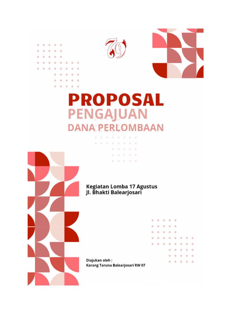 PROPOSAL HUT RI 79 fix | PDF