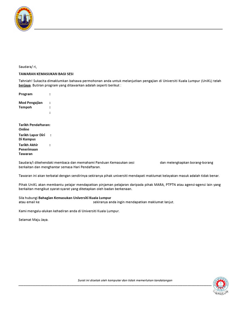 Offer Letter | PDF