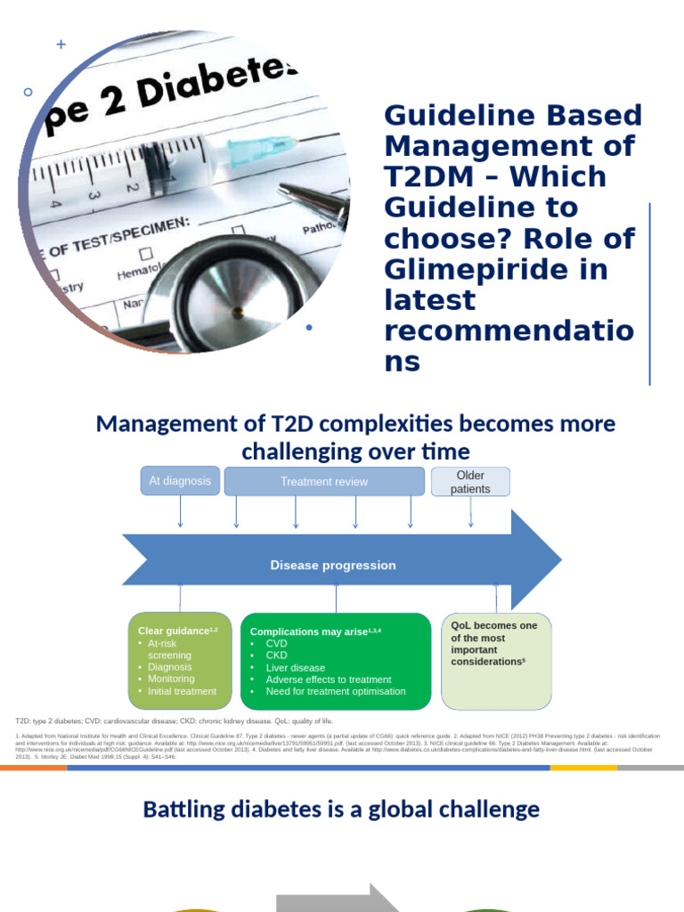 Guideline Based Management of T2DM - Which Guideline To Choose Role of ...