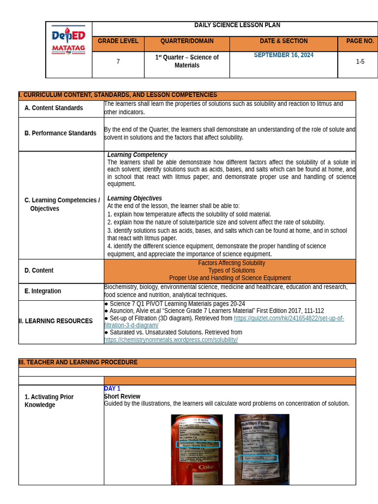 Week 8 Day 1 Lp Pdf