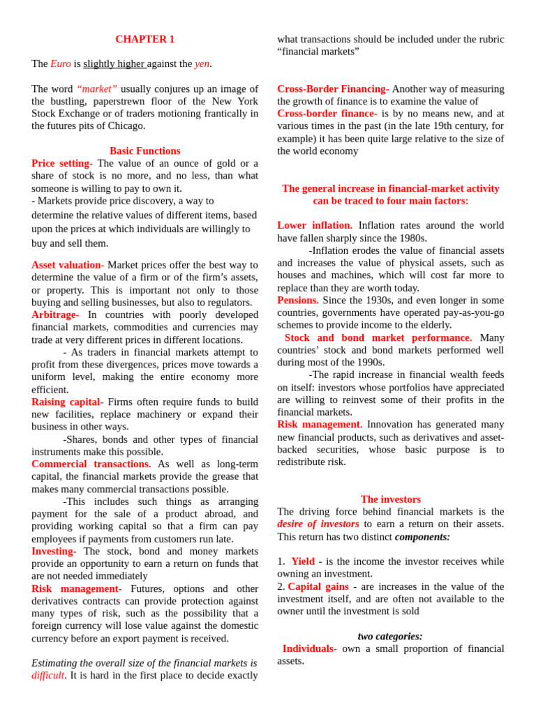 FinMan Mid Term | PDF