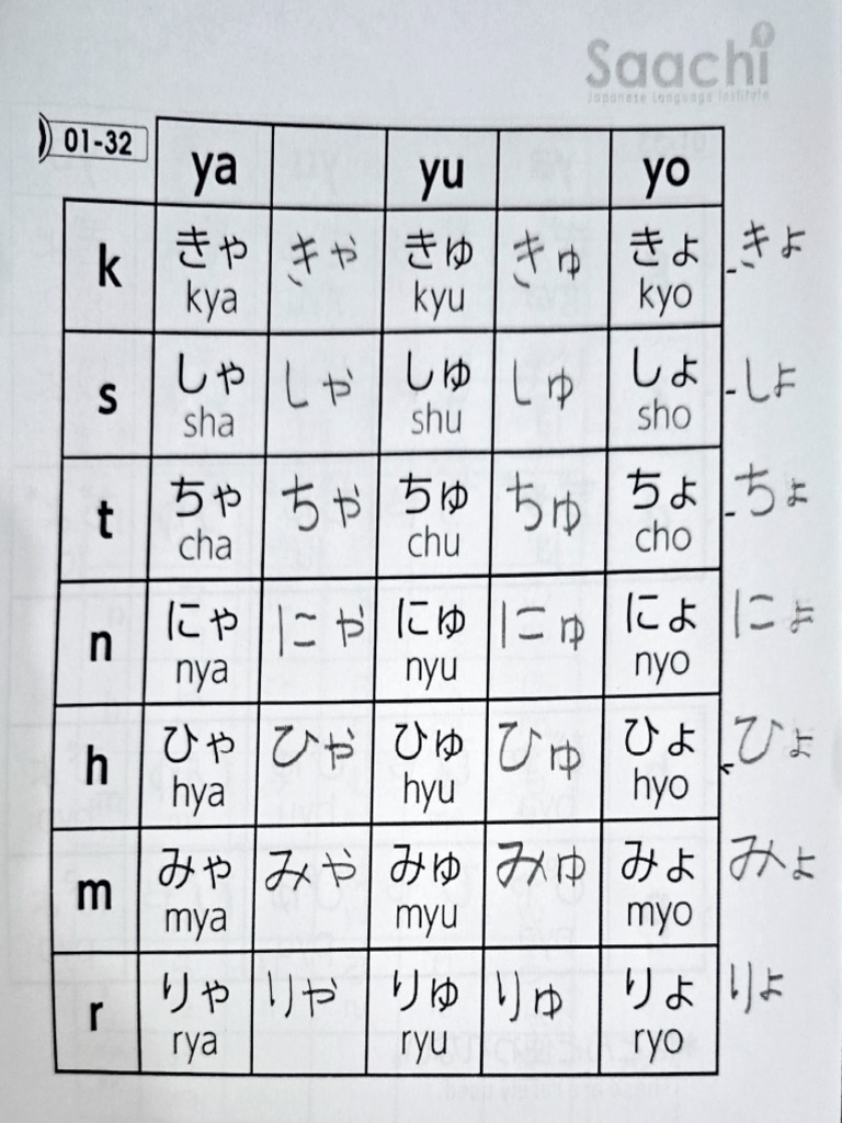 Dakuon Writing Practice | PDF | Foreign Language Studies | Science & Mathematics