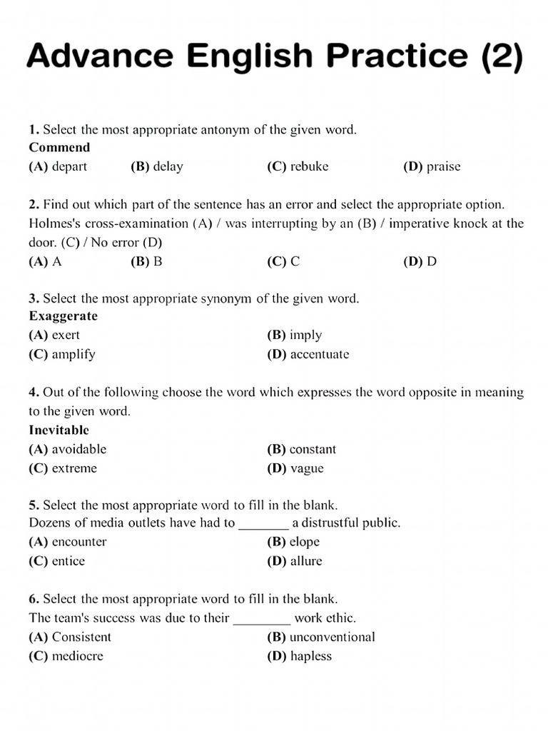 Weekly Adv English | PDF