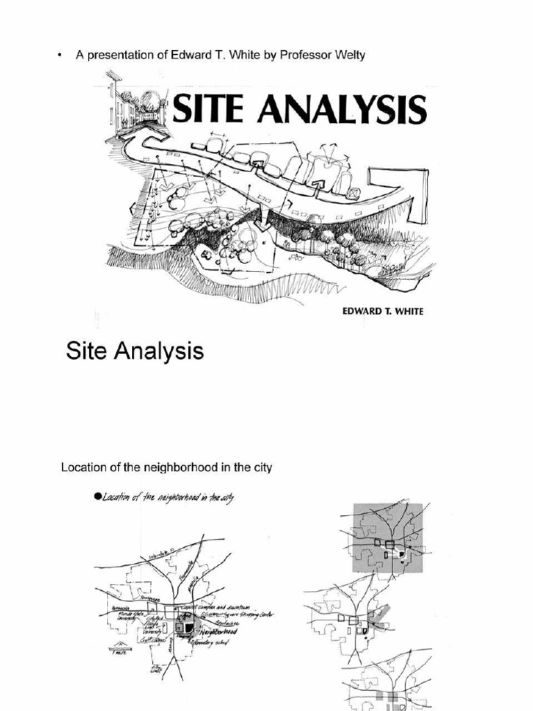 Visual Guide To Site Analysis | PDF