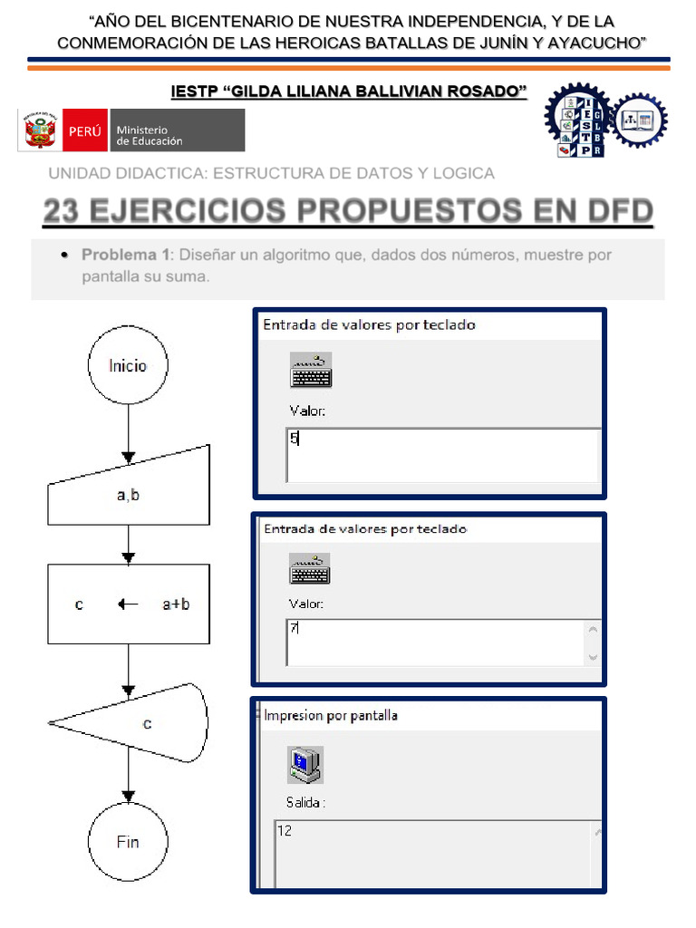 23 Ejercicios de DFD | PDF