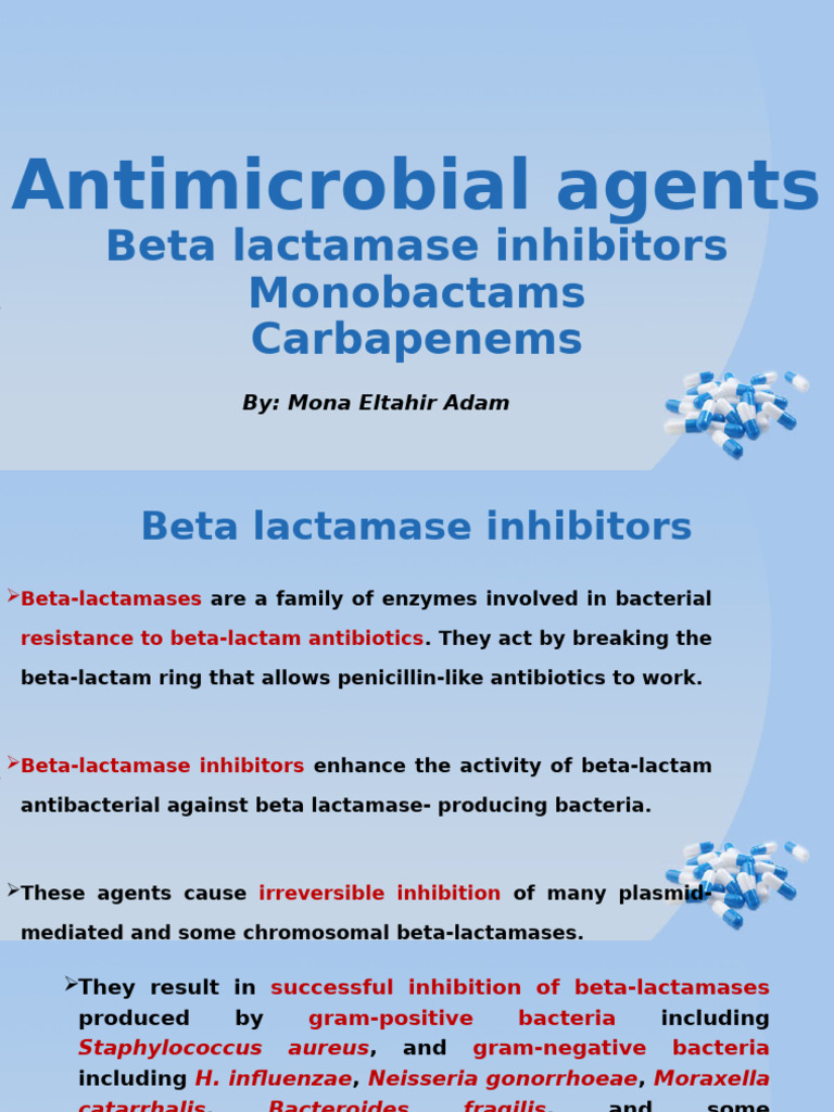 Antimicrobial Agent | PDF