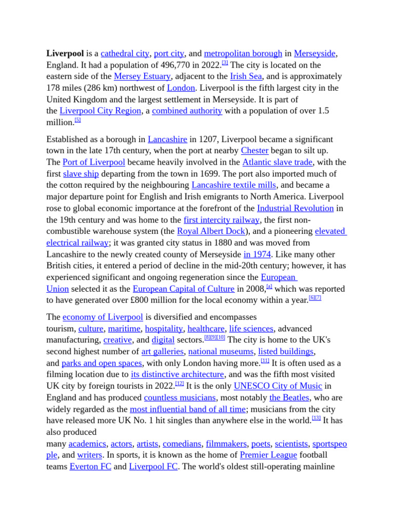 Liverpool | PDF
