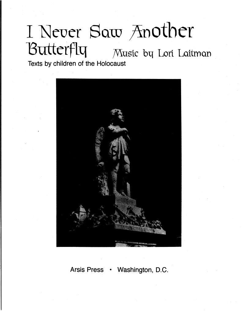 I Never Saw Another Butterfly | PDF