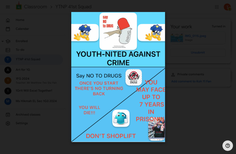 (Competition) Woodlands Police Division Crime Prevention Advisory ...