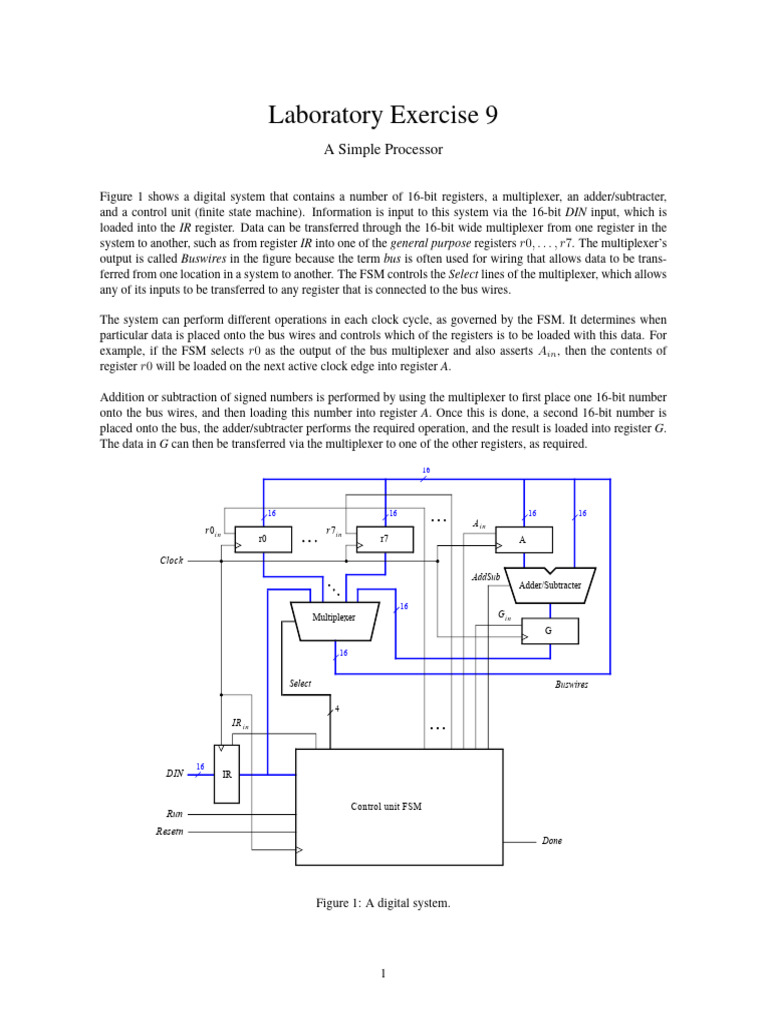 VHDL Lab9 | PDF