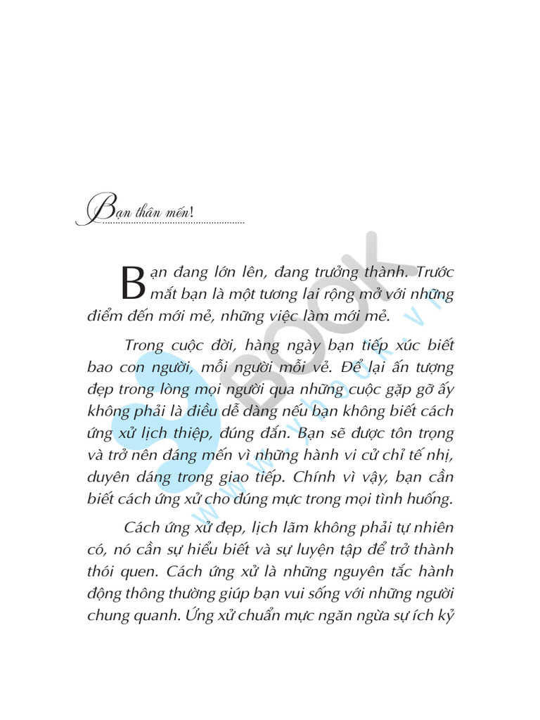 Bi Quyet Ung Xu Duyen Dang Lich Lam | PDF