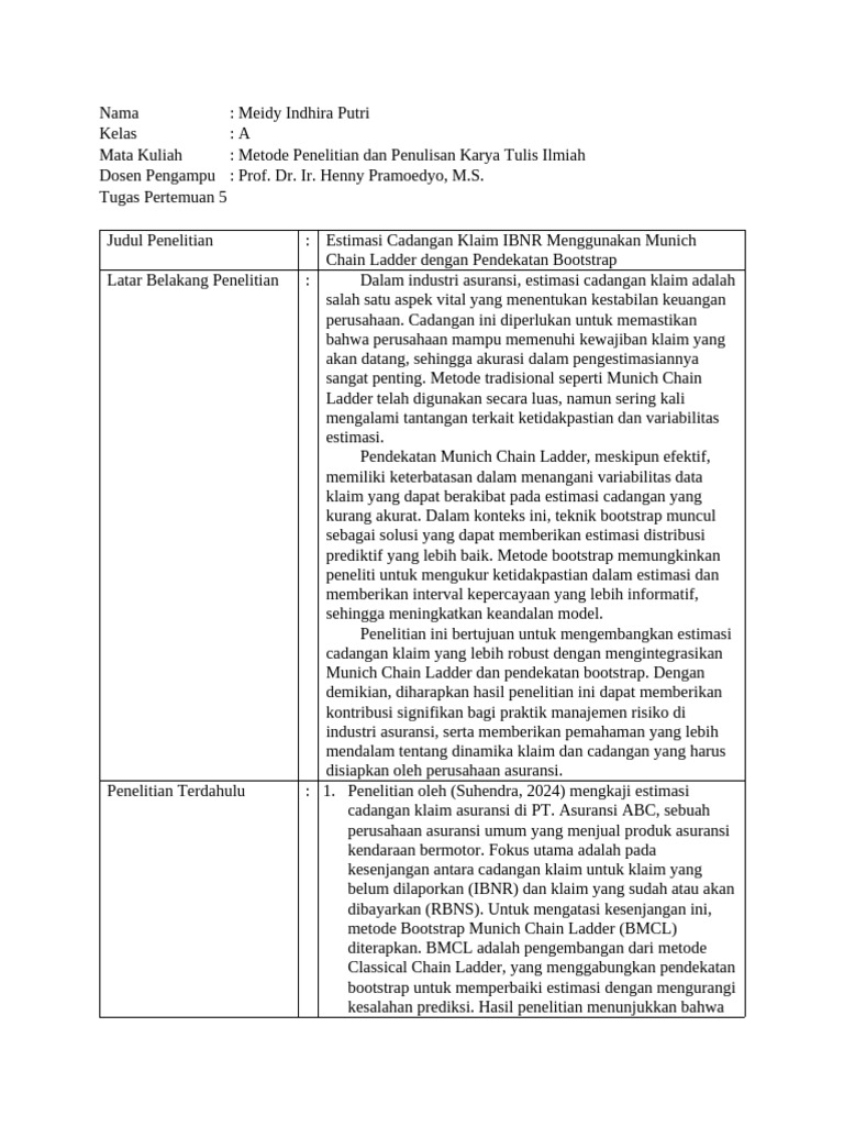 Tugas5 - MPPI - Meidy Indhira Putri | PDF
