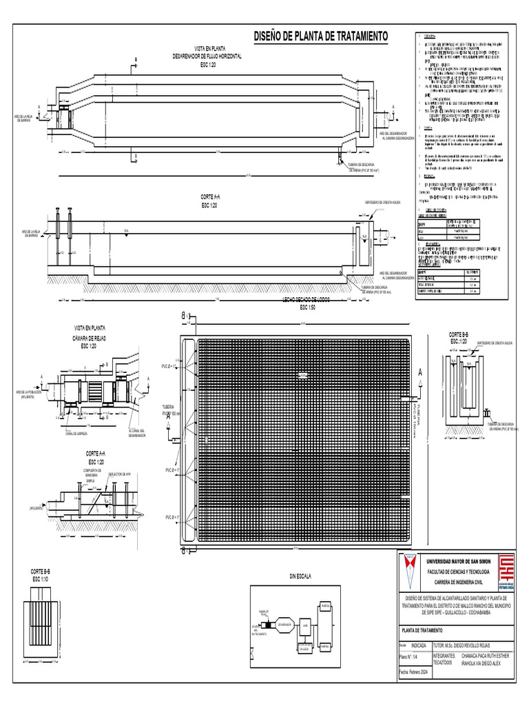 04 Planos Ptar | PDF