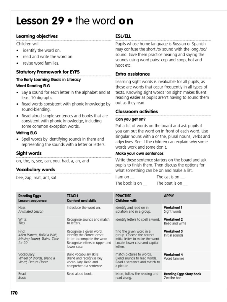Lesson 29 UK | PDF