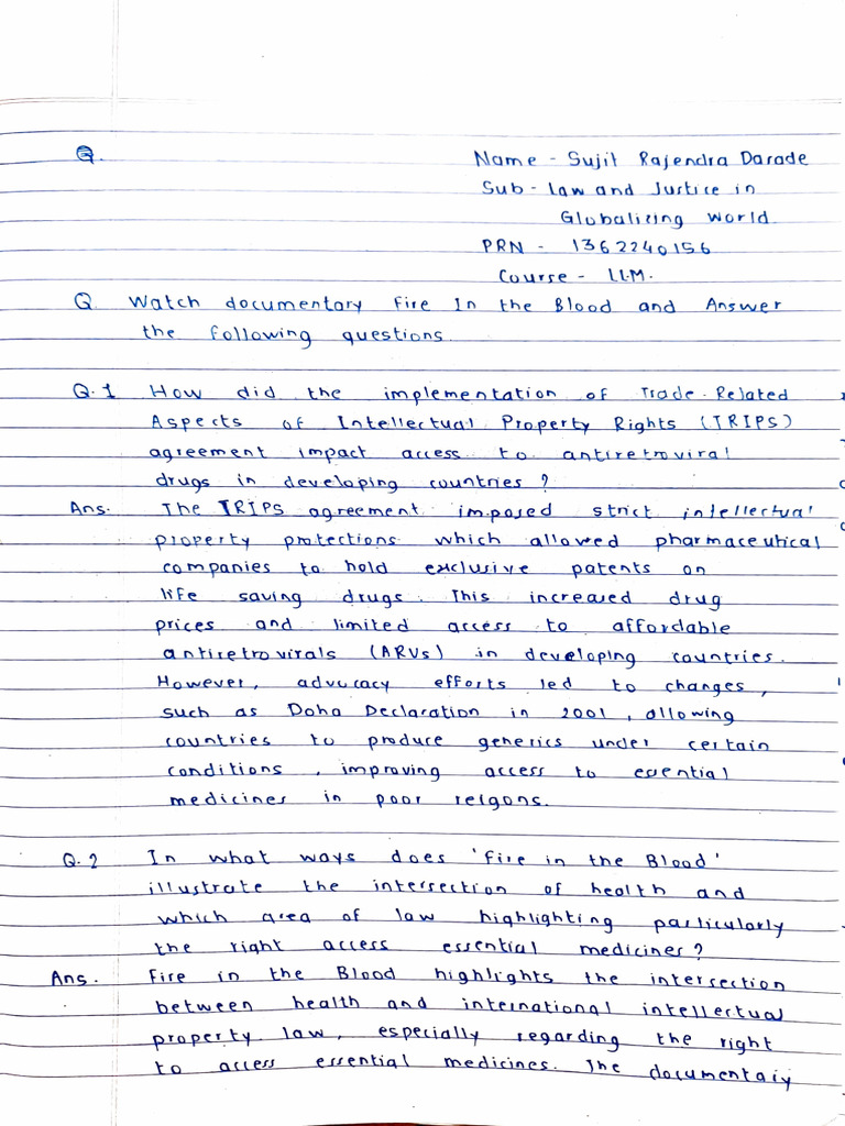 Globalization Assignment | PDF