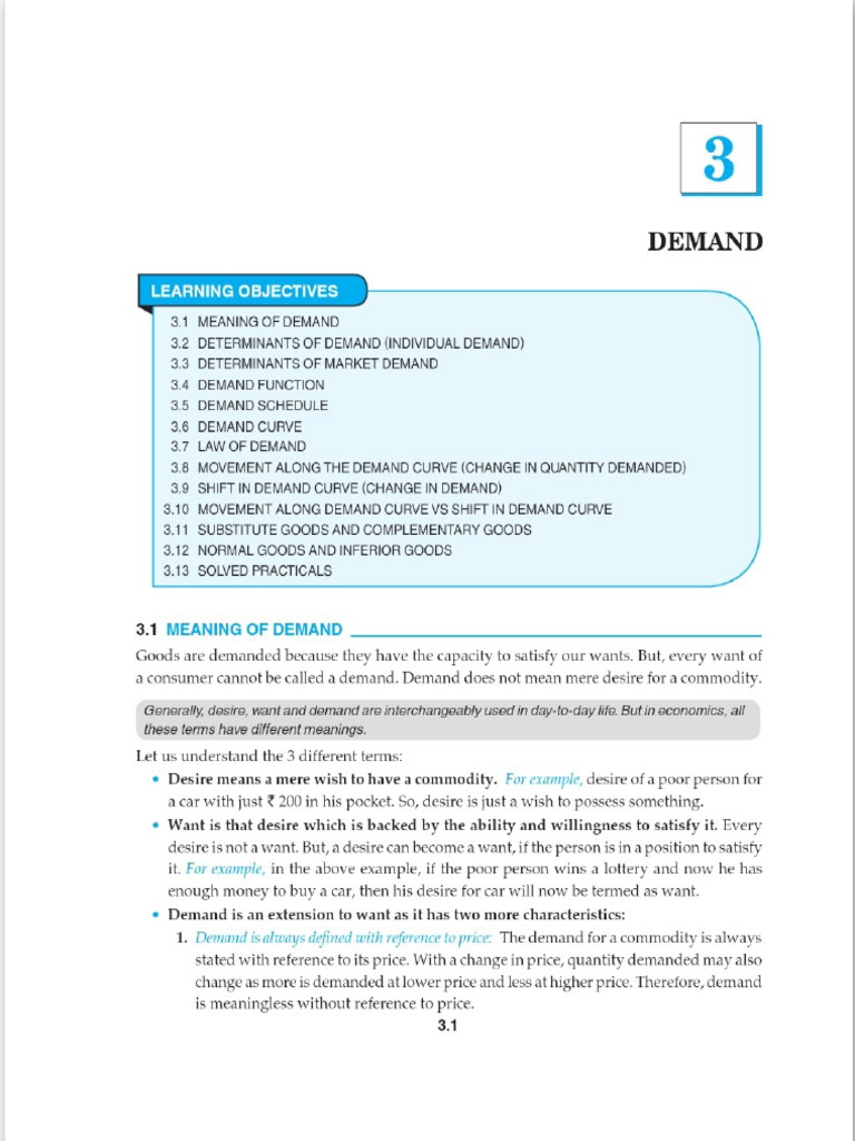 Chapter 3 Microeconomics | PDF