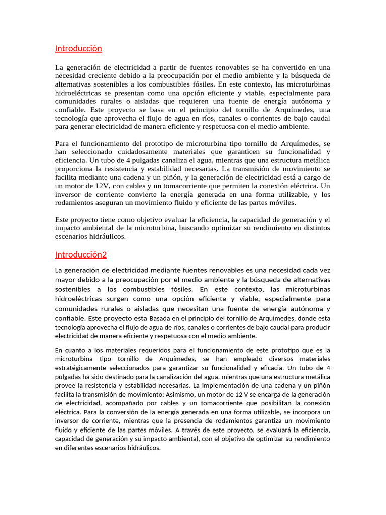 Introducciones | PDF