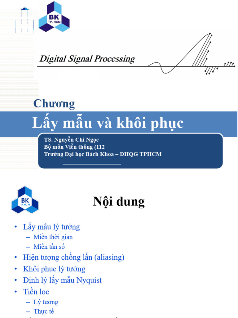 DSP-Chapter1 Student 2024 | PDF DSP-Chapter1 Student 2024 | PDF