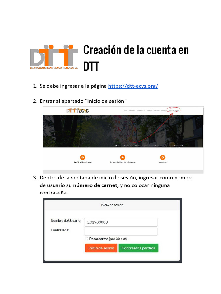 Cuenta en DTT | PDF