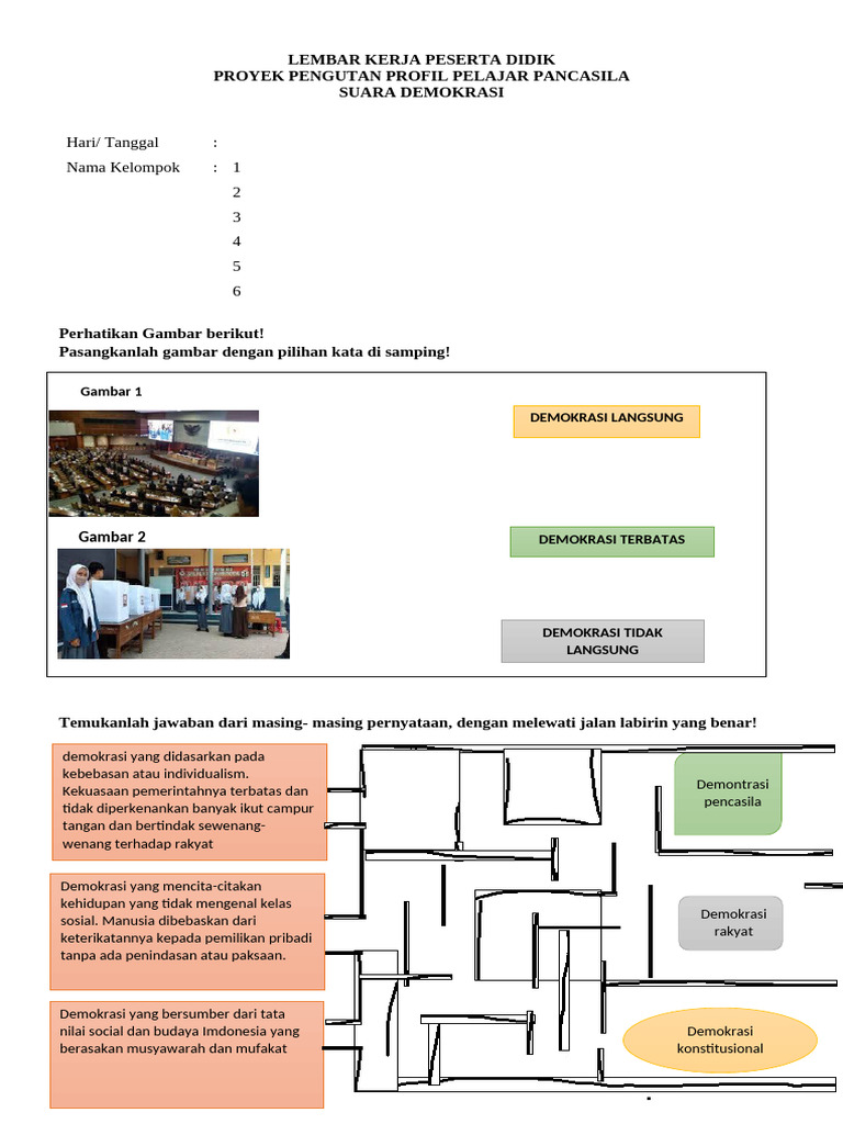 LKPD Suara Demokrasi | PDF
