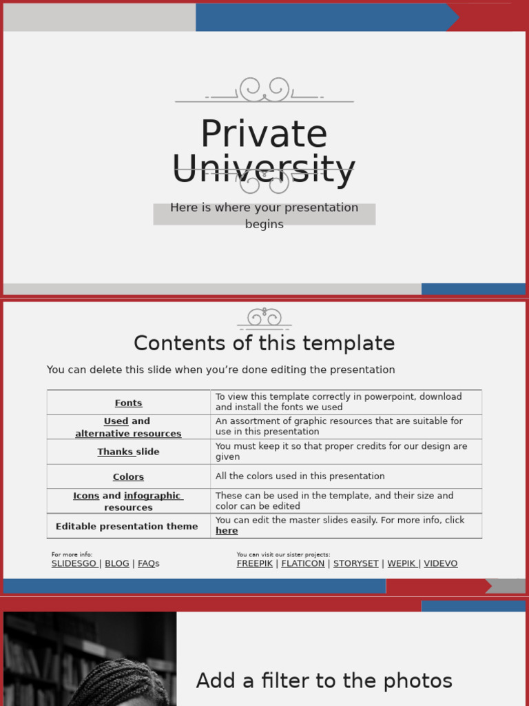 University Theme Simple | PDF