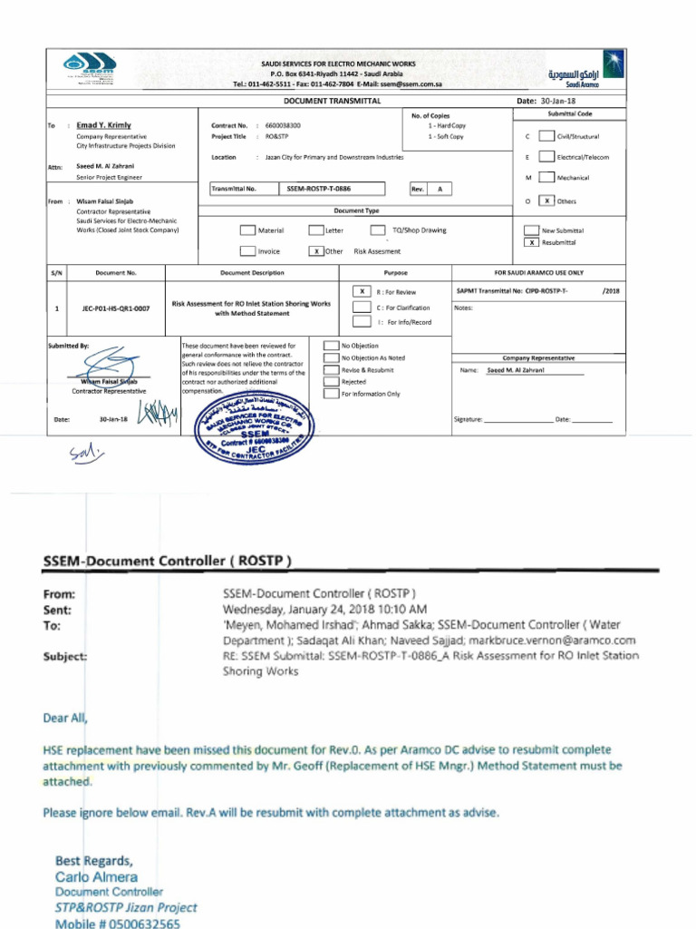 SSEM-ROSTP-T-0886 - A Risk Assessment For RO Inlet Station Shoring ...