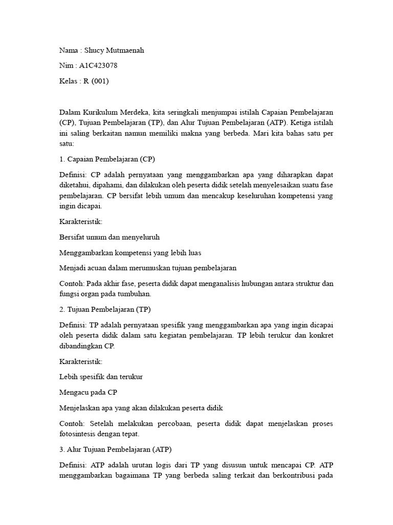 078 - Shucy Mutmaenah (Before Class-5) | PDF