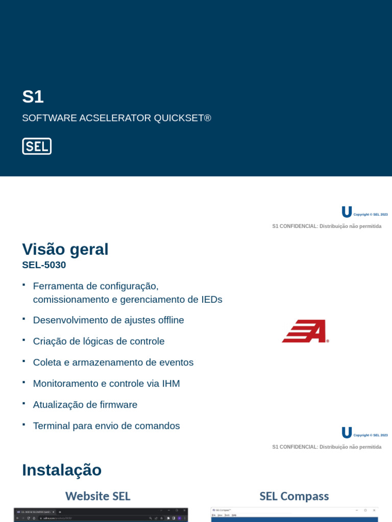 S1 - Software AcSELerator QuickSet | PDF