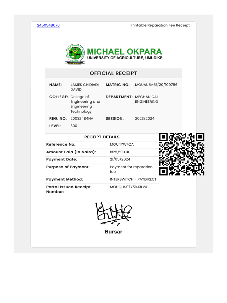 Michael Okpara University of Agriculture, Umudike | PDF