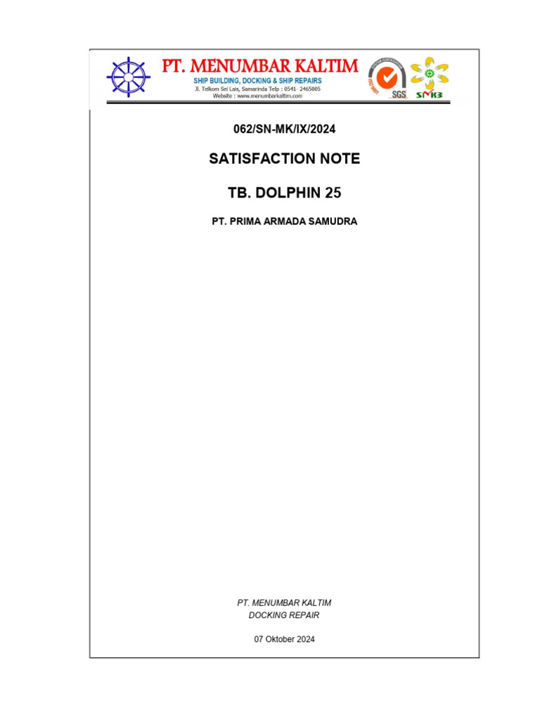 062 SN - Dolphin 25, TB, Dock | PDF