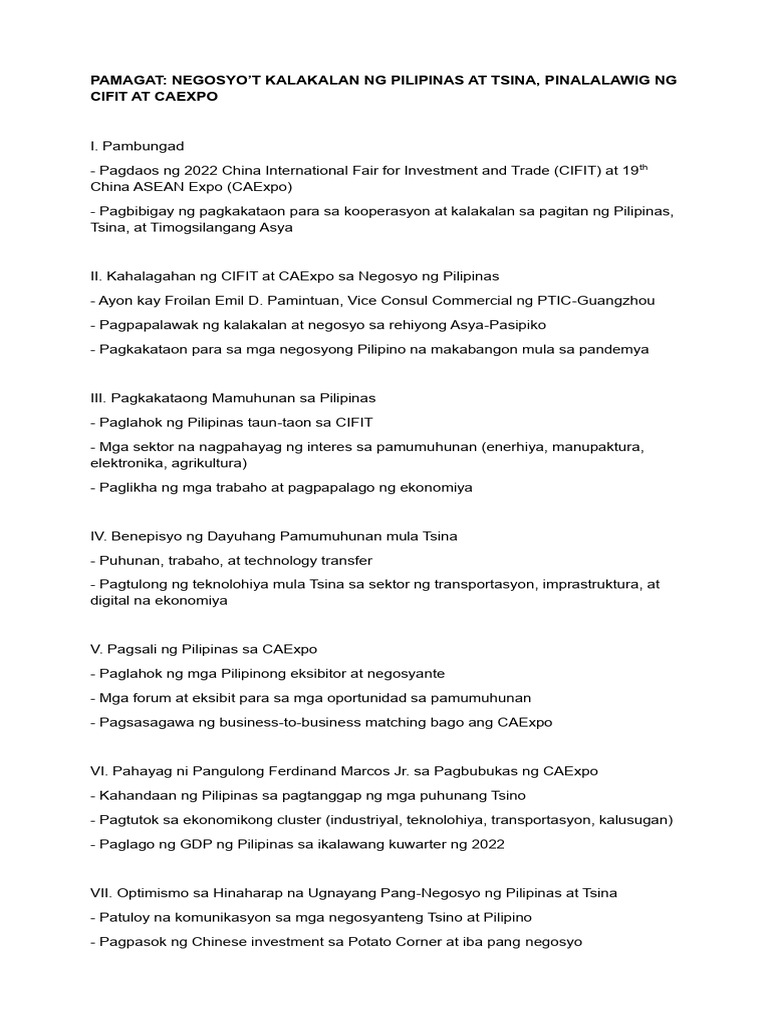 Filipino Sa Antas | PDF