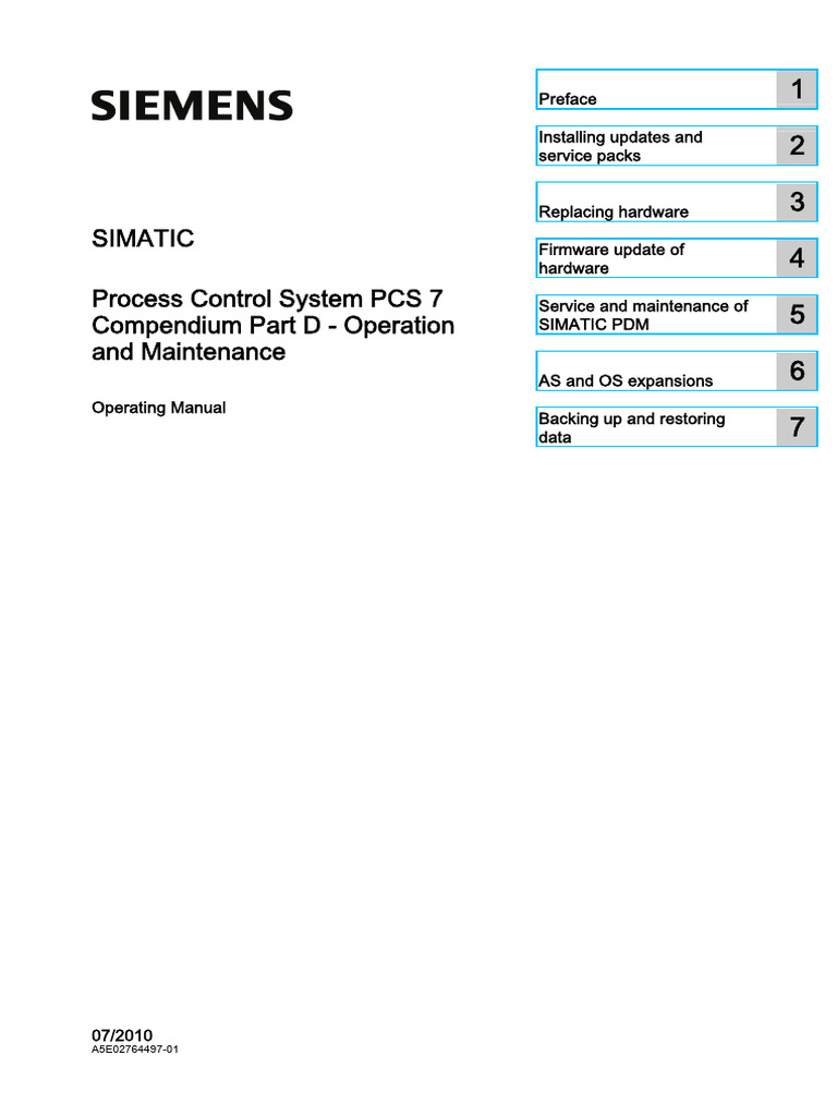 Pcs7 Compendium Part D En En Us Pdf