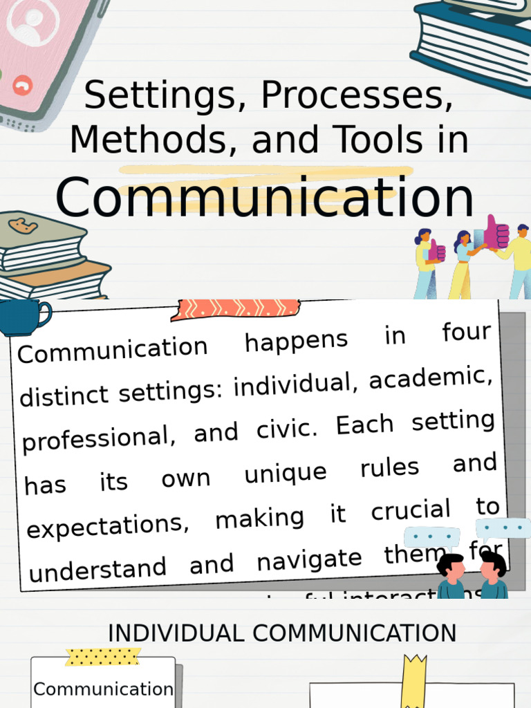 4 Settings of Communication | PDF