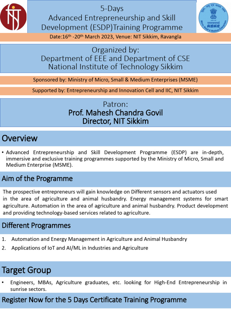Advanced ESDP | PDF