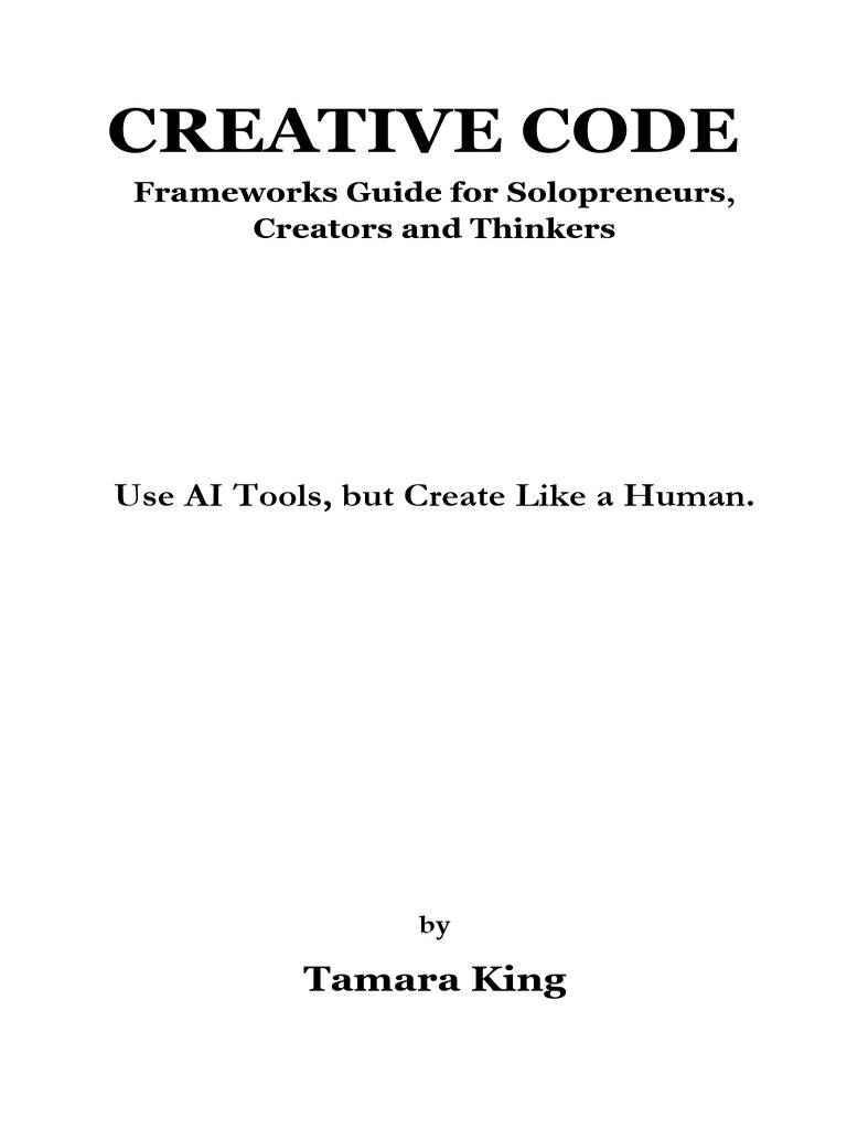 Creative Code | PDF | Creativity | Concept