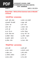 Msce Pune Scholarship Omr Sheet 8th Class | PDF