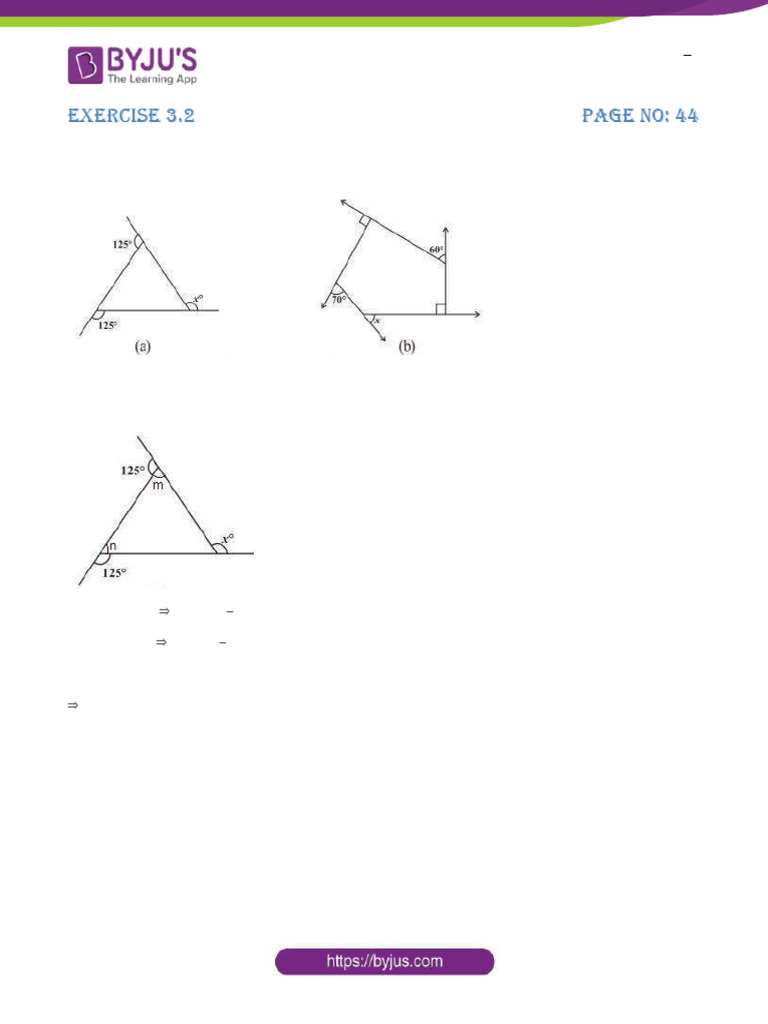 Ncert Solutions For Class 8 Maths May22 Chapter 3 Understanding Quadrilaterals Exercise 3 2 | PDF