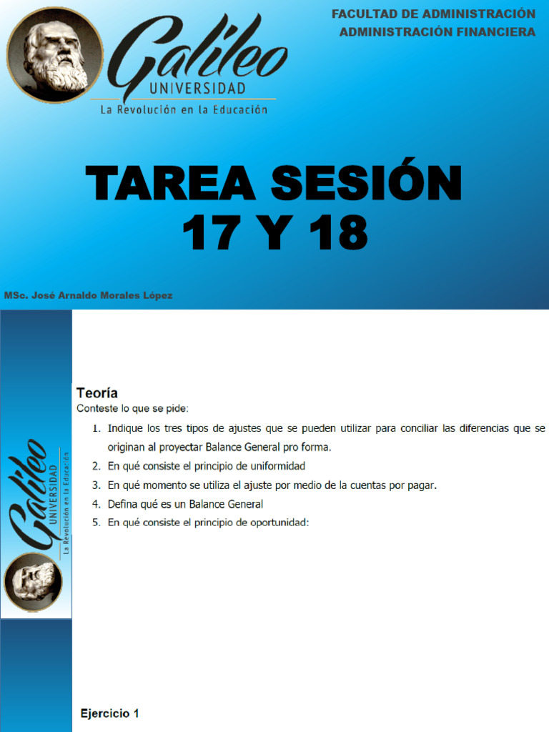 Tarea Sesion 17 y 18 | PDF | Technology & Engineering
