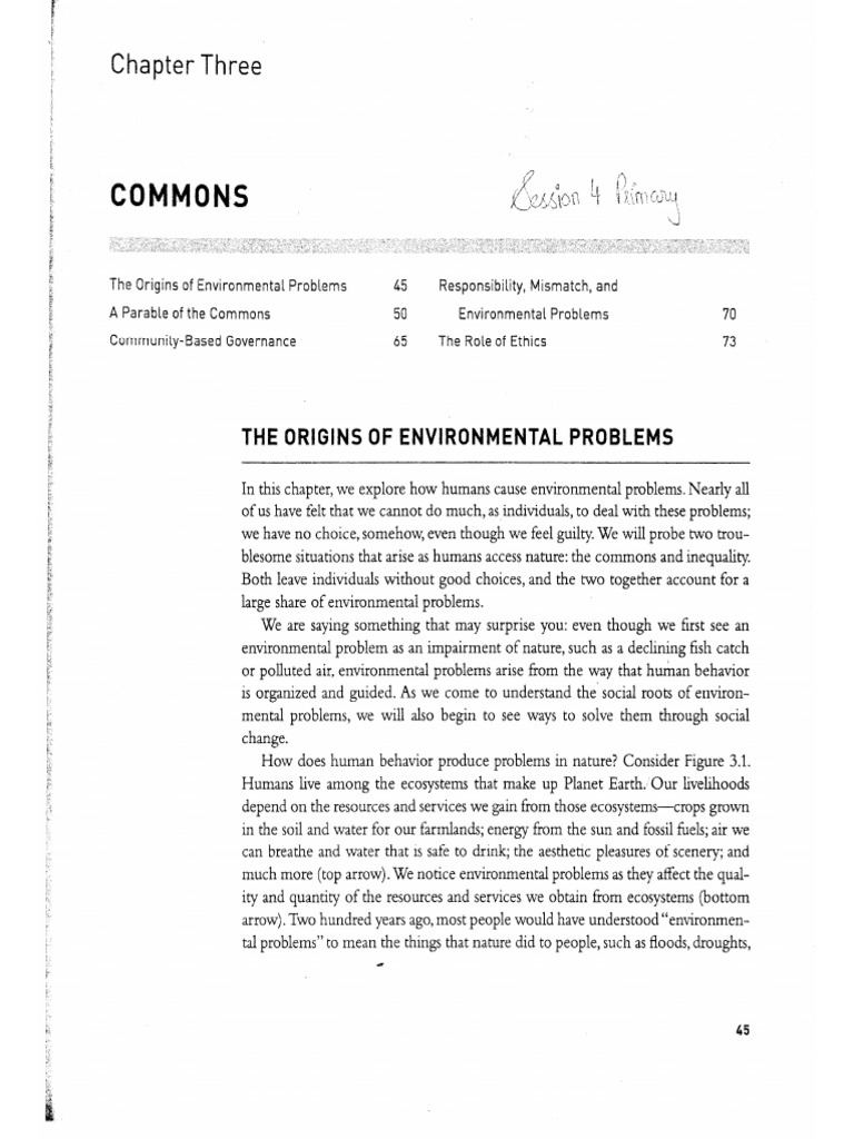 Env Session 4 | PDF