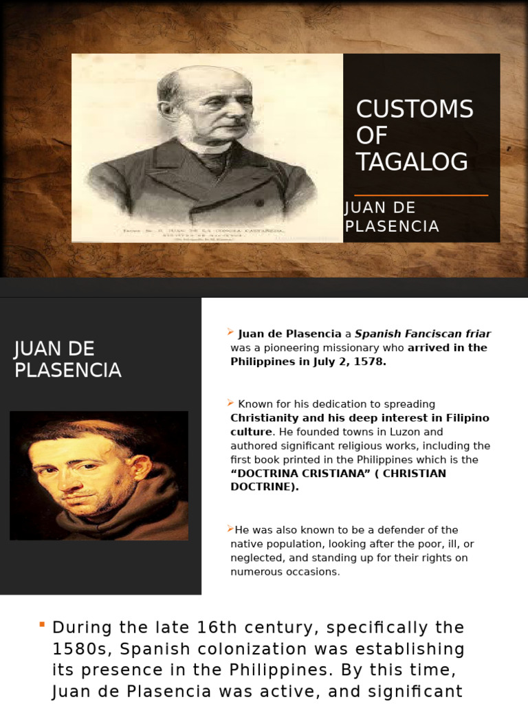 Customs of Tagalog 3 | PDF