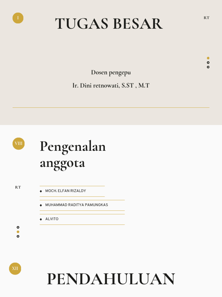 Presentasi Rapat Perusahaan Elegan Minimalis Putih, Hitam, Dan Beige Samar PDF | PDF
