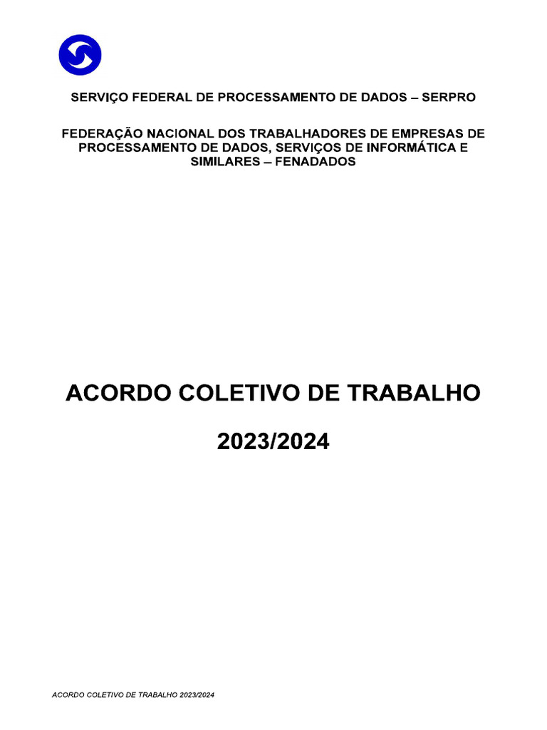 Act 2023 2024 Assinado | PDF