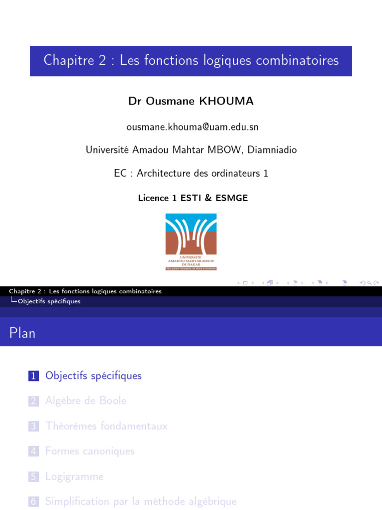 Chap2 Logique Combinatoire | PDF