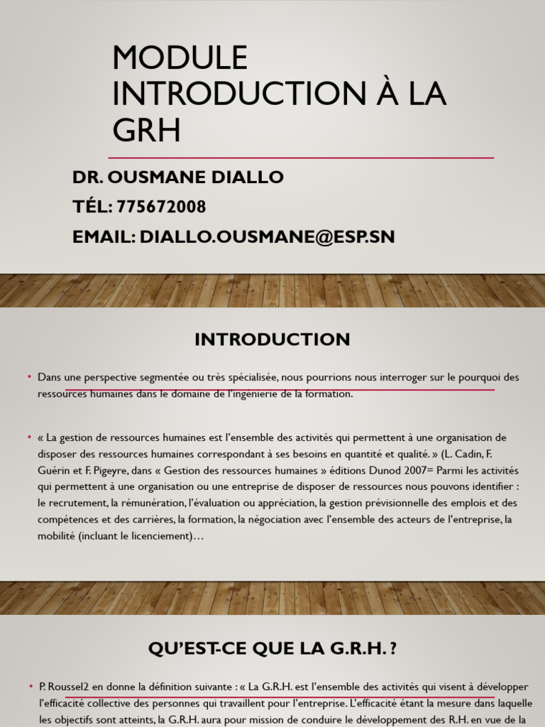 GRH PDF | PDF